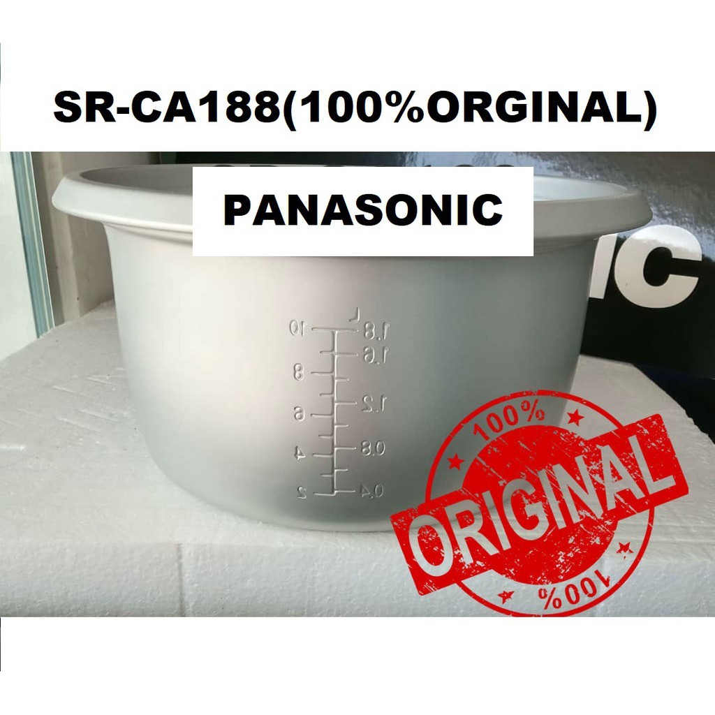 PANASONIC 1.8L RICE COOKER INNER PAN SR-CA188FZ / SR-CA188ZMB (ORIGINAL ...