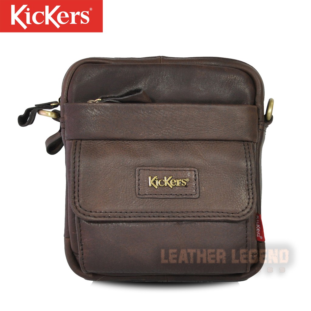 Kickers Leather Pouch & Crossbody Sling Bag KICS78035 | Shopee Malaysia