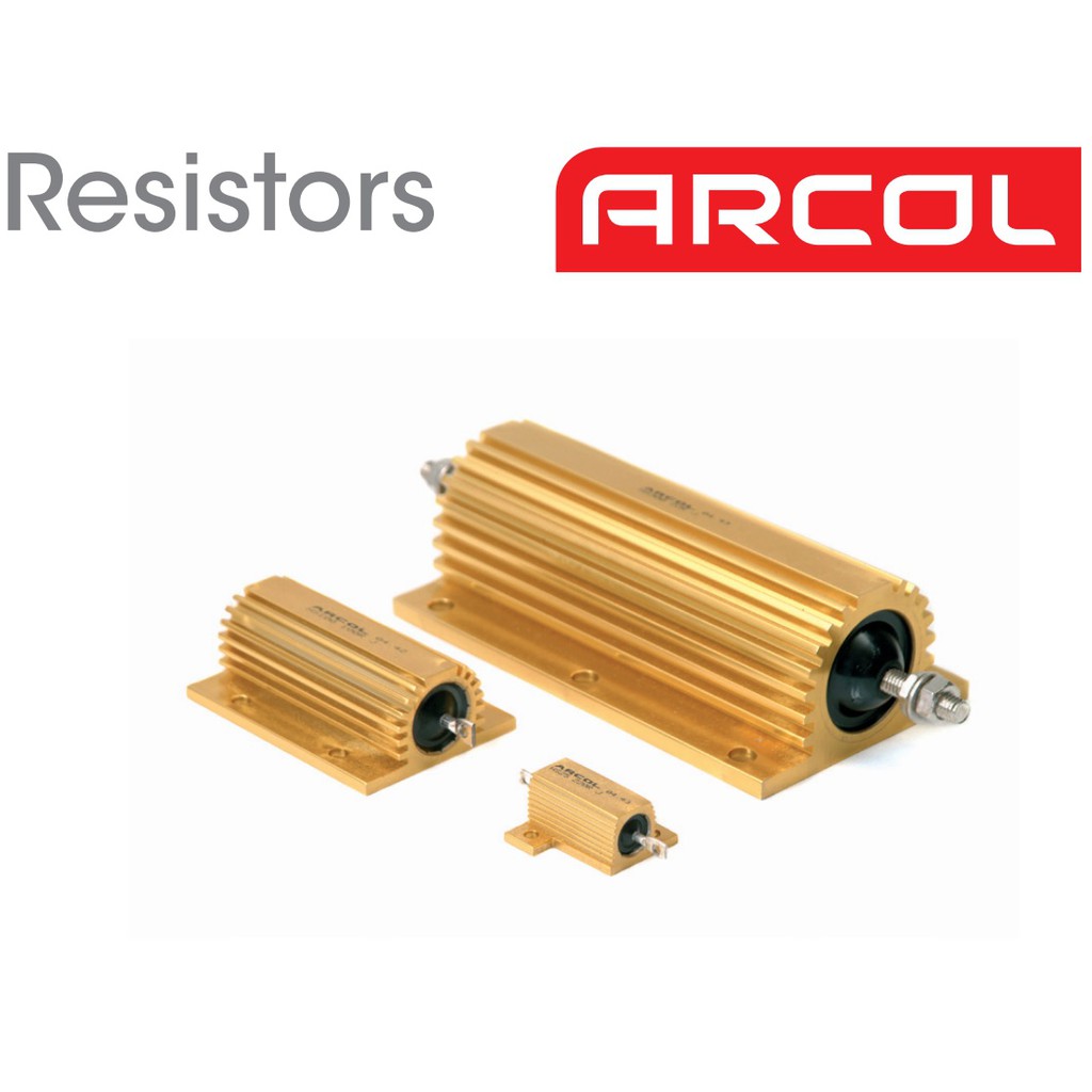 Promall Arcol HS100 Series Aluminium Housed Axial Wire Wound Panel ...