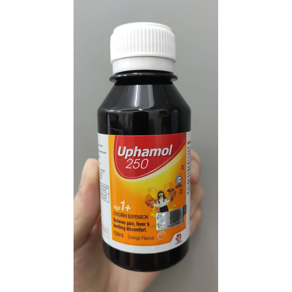 UPHAMOL 250MG ORANGE SUSPENSION 100ML EXP: 8/2026 | Shopee Malaysia