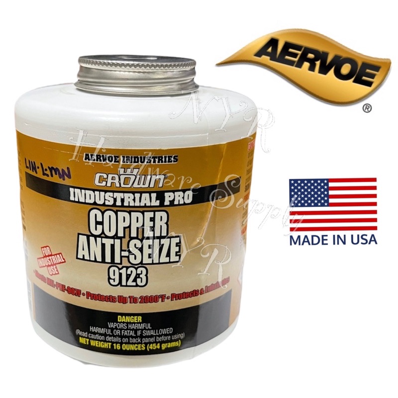 Aervoe Copper Anti Seize 454grams Crown | Shopee Malaysia
