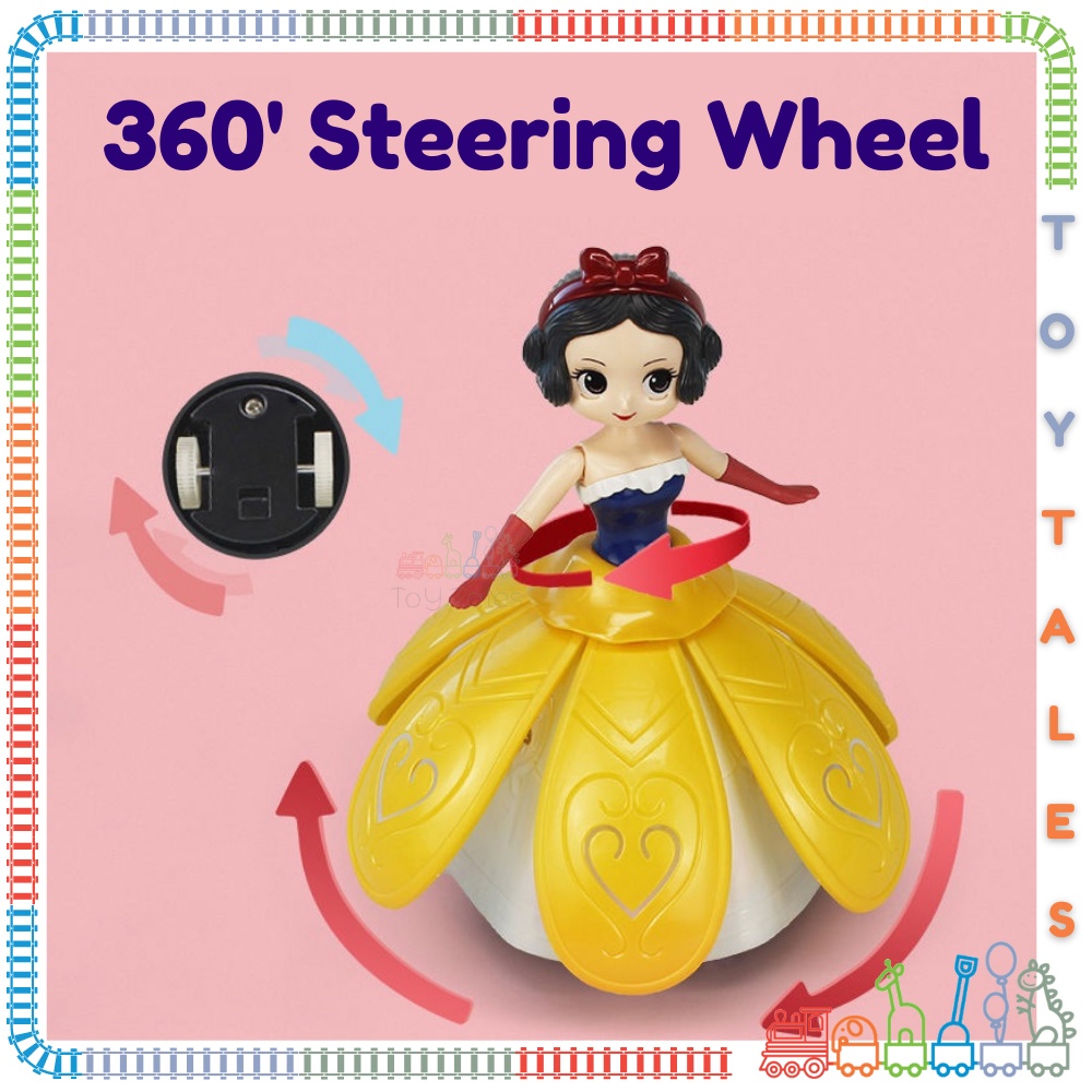 Disney Princess Dancing Toys with Box 🍭 Cinderella Elsa Snow White ...