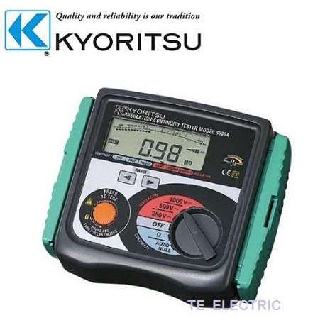 KYORITSU MODEL 3005A DIGITAL INSULATION TESTERS / CONTINUITY TESTERS ...