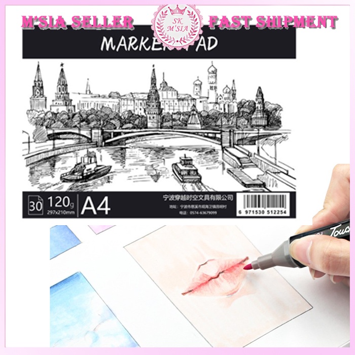 Drawing Pad A4 and A5 Sizes Marker and Drawing Paper Drawing Pad ...