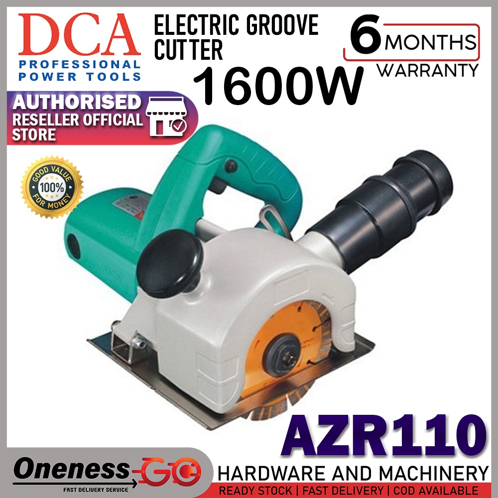 ''DCA'' ELECTRIC GROOVE CUTTER - 1600W / AZR110 / ZIT-FF-110 | Shopee ...