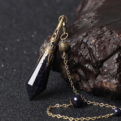 【Ready Stock/现货】Natural Crystal Pendulum Divination Set 天然水晶灵摆占卜套装 ...
