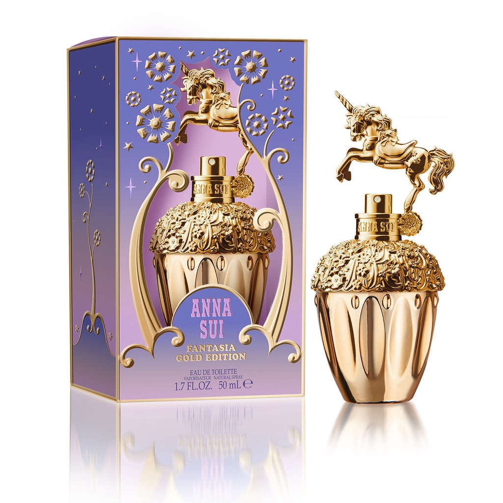 ORIGINAL Anna Sui Fantasia Gold Edition EDT 50ML | Shopee Malaysia