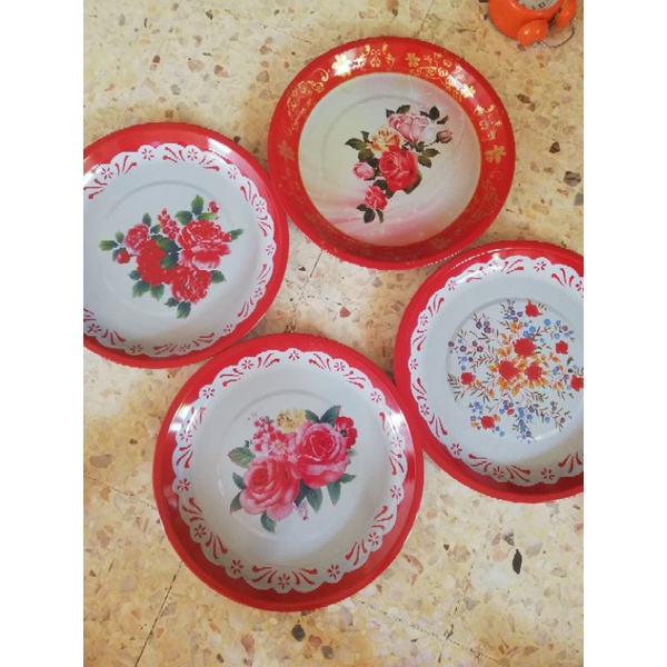 plate tray talam nasi arab pinggan nasi arab talam antik 30cm | Shopee ...