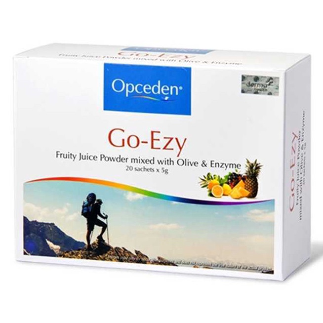 OPCEDEN GO-EZY FRUITY JUICE POWDER MIXED WITH OLIVE & ENZYME 5G x 20'S ...