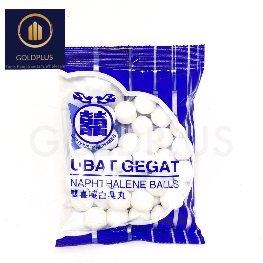 💥READY STOCK💥 DOUBLE HAPPINESS Naphthalene balls 200gm Ubat Gegat Moth ...