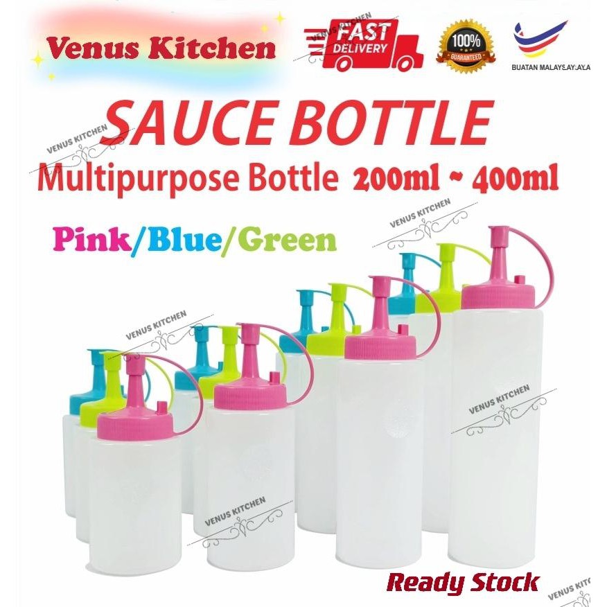 Multipurpose Sauce Bottle, Botol Kicap , Botol Sebaguna {READY STOCK ...