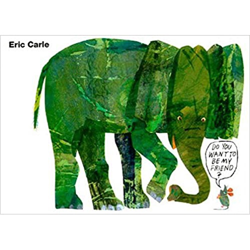 Do you want to be my friends Eric Carle children picture book board ...