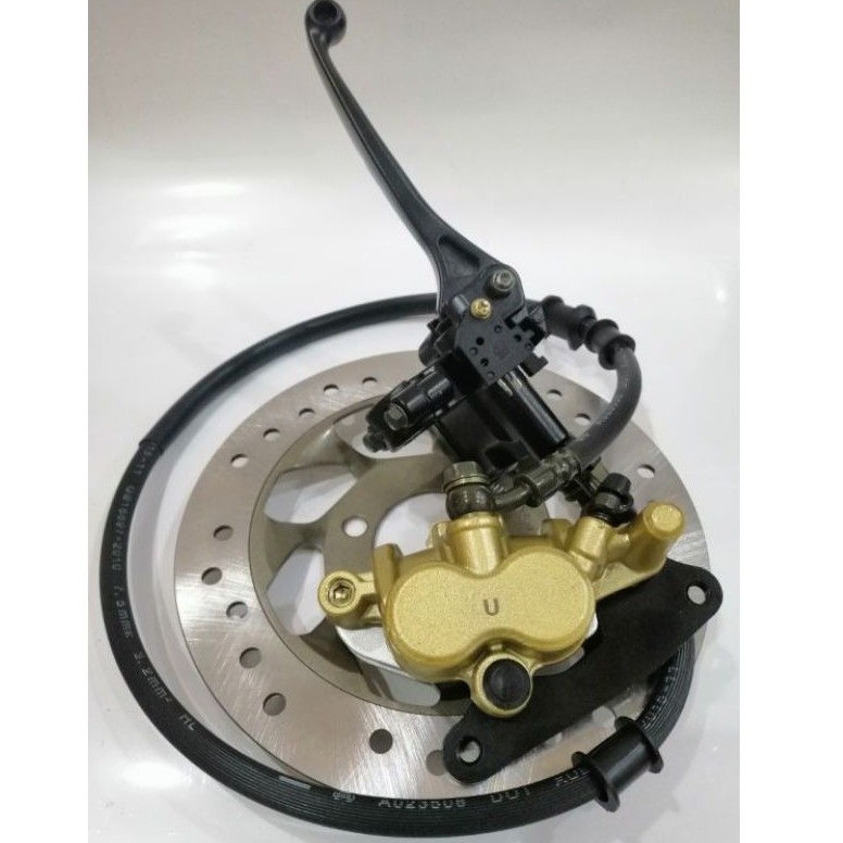 WAVE 125 125s 125x 125r FRONT DISC BRAKE (FULL SET) BRAKE SISTEM ...