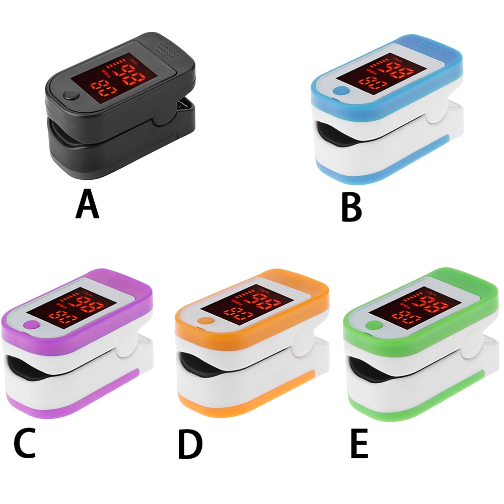 Finger Pulse Oximeter Fingertip LED Pulse Oximeters Saturator | Shopee ...