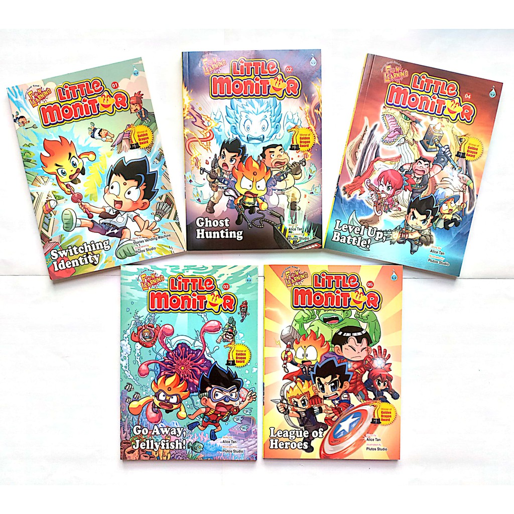 [BPM] Little Monitor English Comic 1-5 / Fun Learning /Young Scientists ...