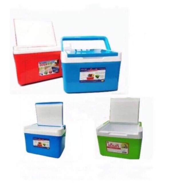 10.5 Liter Square Rectangular Cooler Box🔥Peti Ais Cooler Portable ...