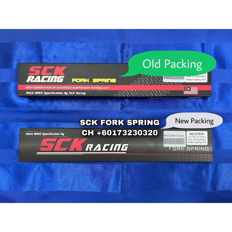 SCK NLK LC135 Y15ZR Fork Spring RS150 V1 V2 V3 V4 V5 V6 V7 V8 RSX150 ...