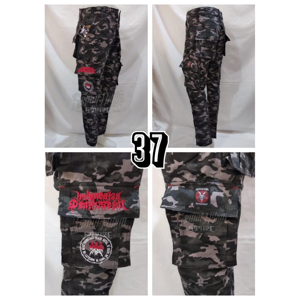 [Slide Left] Prapatan Rebel Long Cargo Pants/Long Pants PDL Army ...