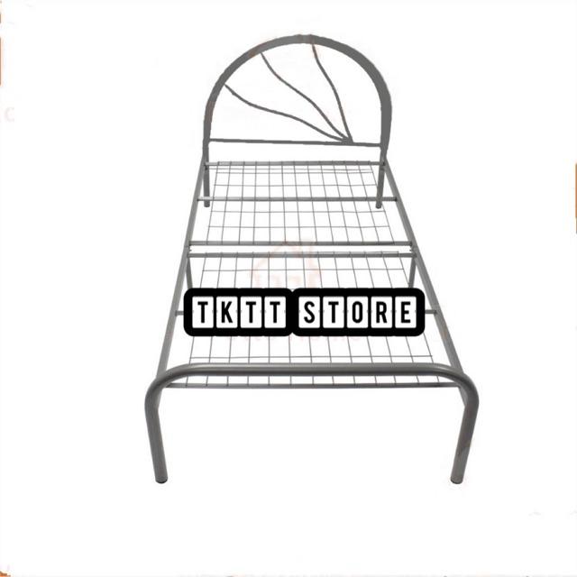 TKTT 3V 2B Foldable Single Size Bed Frame Netting Base Divan Strong Bed ...
