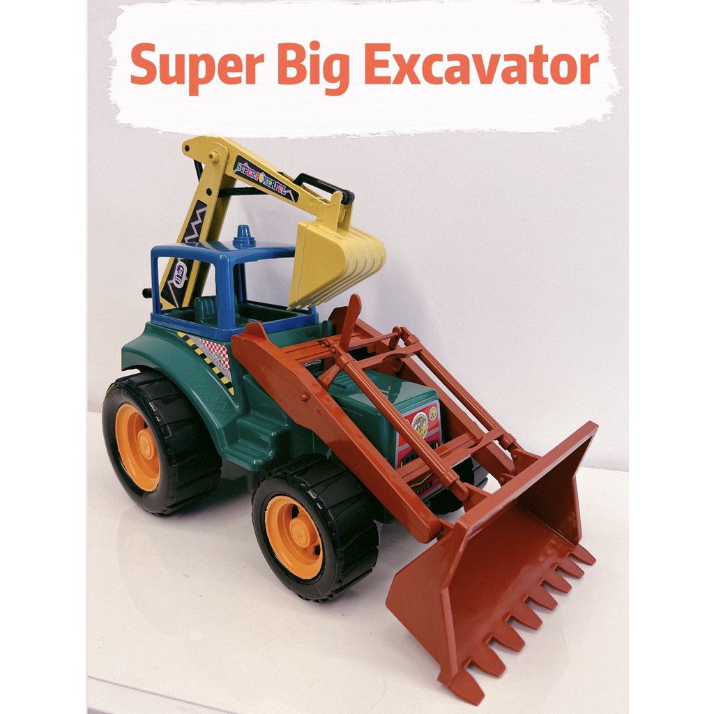 Kids Big Size Lorry Truck Toys Excavator Toy Car Kid Toy Car Bulldozer ...