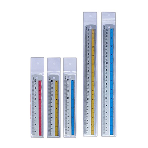 Stainless Steel Ruler Aluminum Ruler 15CM/30CM / 12'' / Pembaris Keluli ...