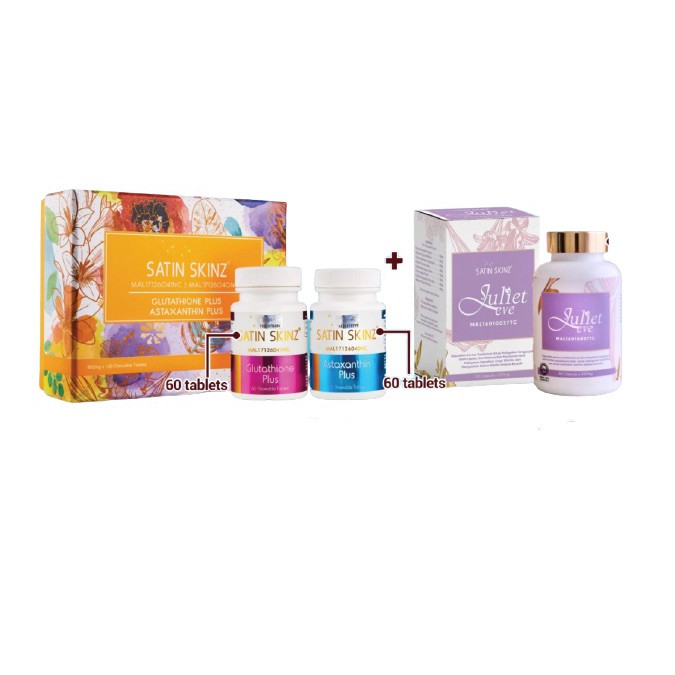 Satin Skinz Sets - PELBAGAI PRODUK (3 Different Sets) | Shopee Malaysia