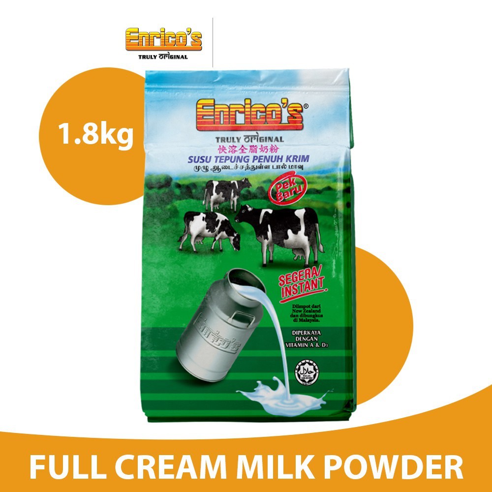 ENRICO'S MILK POWDER 1.8 KG (New Zealand Milk Powder) | Shopee Malaysia