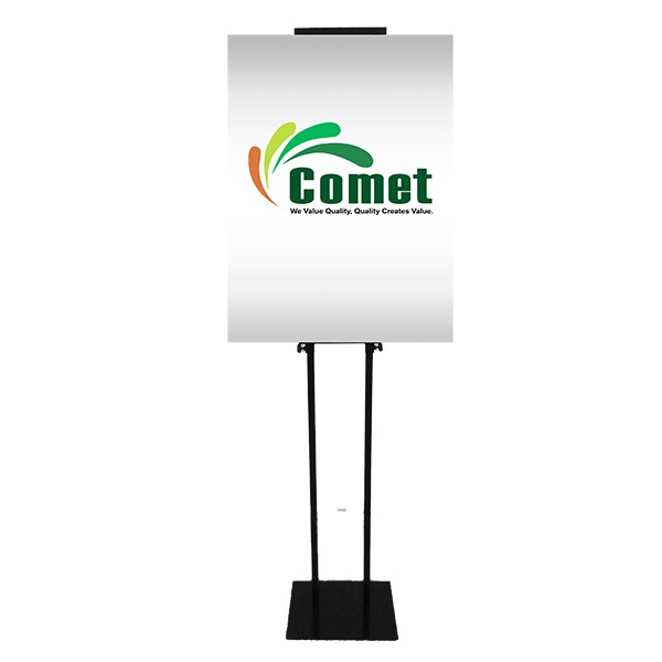 H Stand/Adjustable Poster Stand/Display Board Stand [Square] Double ...