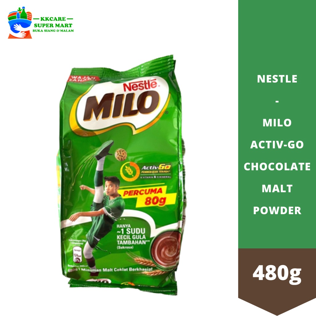 Nestle - Milo Softpack - 400G+80G Limited | Shopee Malaysia