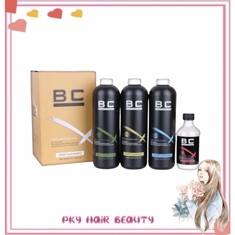 【Ready stocks】BC Professional Keratin Treatment Set ( 4 bottles in 1 ...