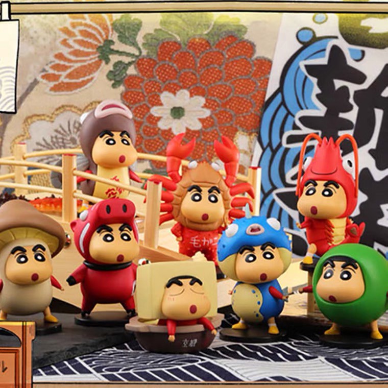 Limited绝版🌻(ReadyStock现货) Crayon Shinchan Blindbox 蜡笔小新食材系列盲盒 ...