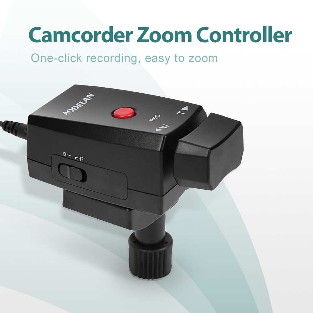 Camcorder Zoom Controller Lanc Video Camera Remote Control with 2.5mm Jack Cable for Sony NX3C ...