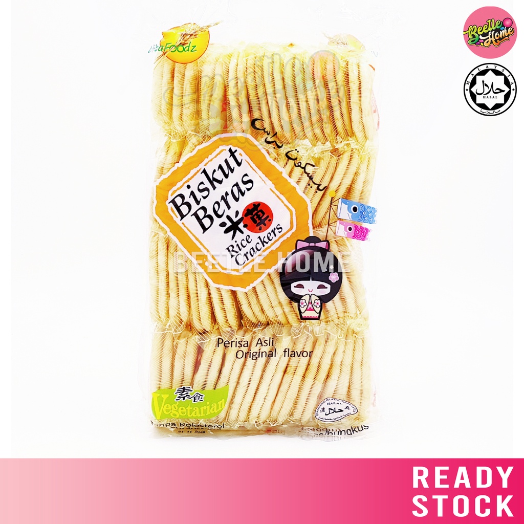 【Borong】Vita Food Rice Crackers / Biskut Beras 40 Pcs 米饼 Baby Snack ...