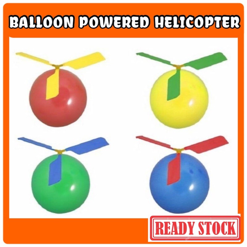 🔥BALLOON POWERED HELICOPTER/Belon Helikopter🔥 | Shopee Malaysia