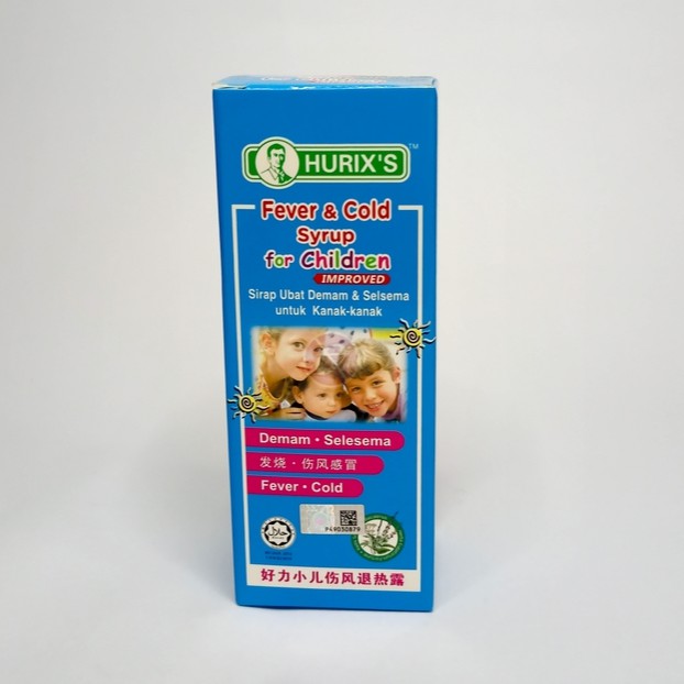 Hurix's Ubat Demam & Selsema (60ml) | Shopee Malaysia