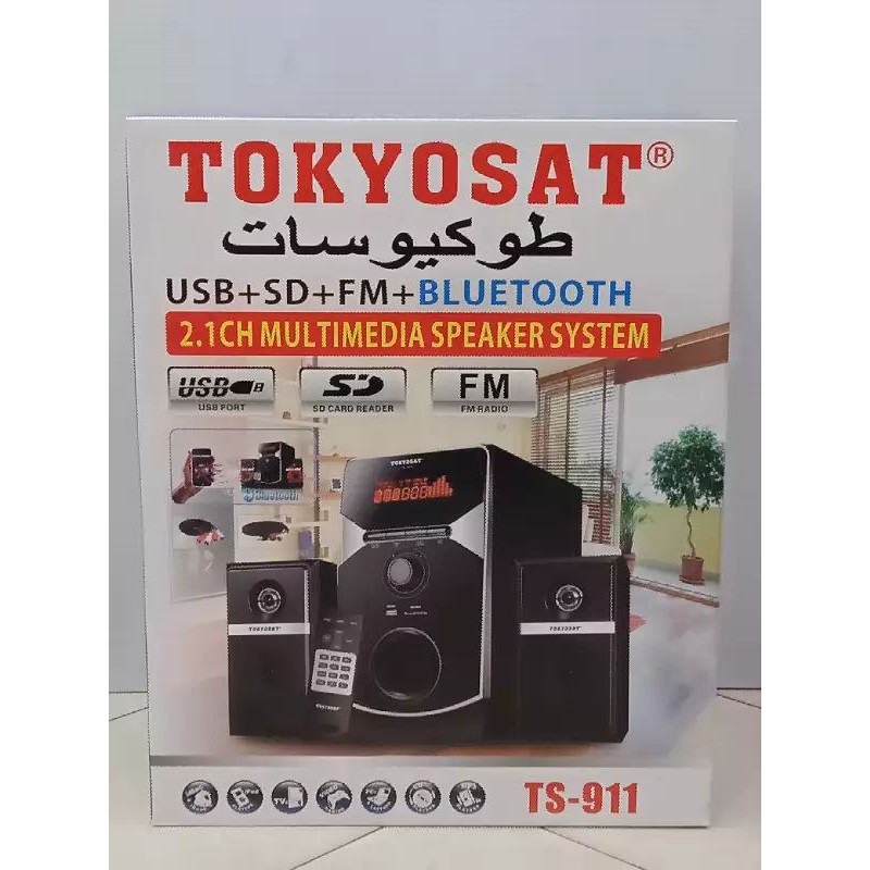 TOKYOSAT speaker system (TS-911) | Shopee Malaysia