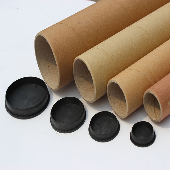 W1014CL Wallpaper Pack Materail Cardboard Post Tube End Caps Poster ...