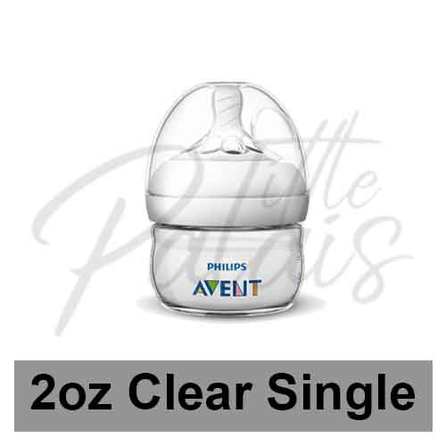 PHILIPS AVENT Natural Milk Bottle PP - Anti Colic - BPA Free [ 2oz/ 4oz ...