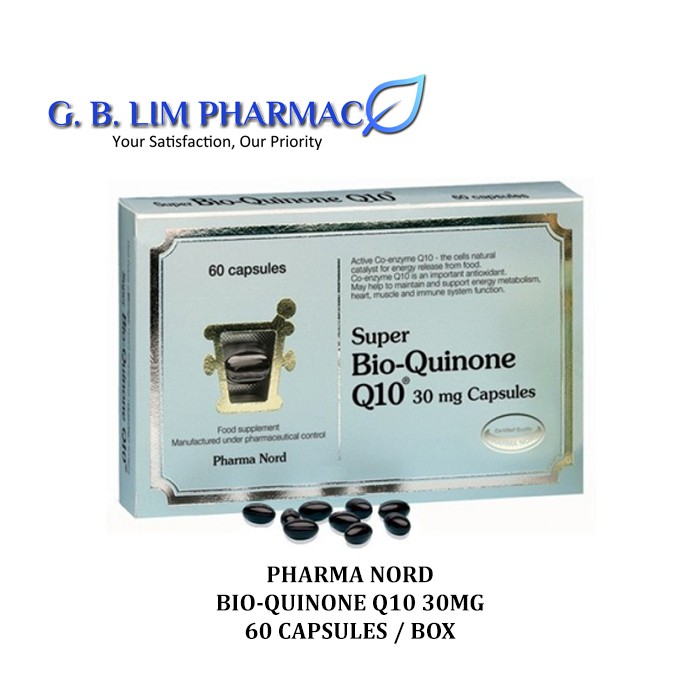 Bio-Quinone Q10 ubiquinone 30MG 60 CAPSULES ONE BOX (EXP: 31-DEC-2025 ) | Shopee Malaysia