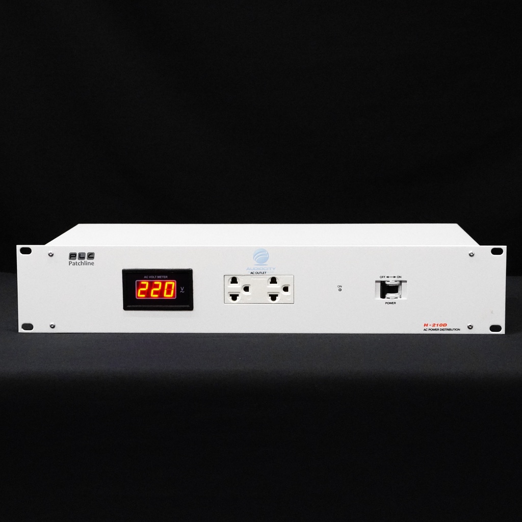 HUB H-210D Power Socket Insert Circuit breaker 2U With LED Screen 10 ...