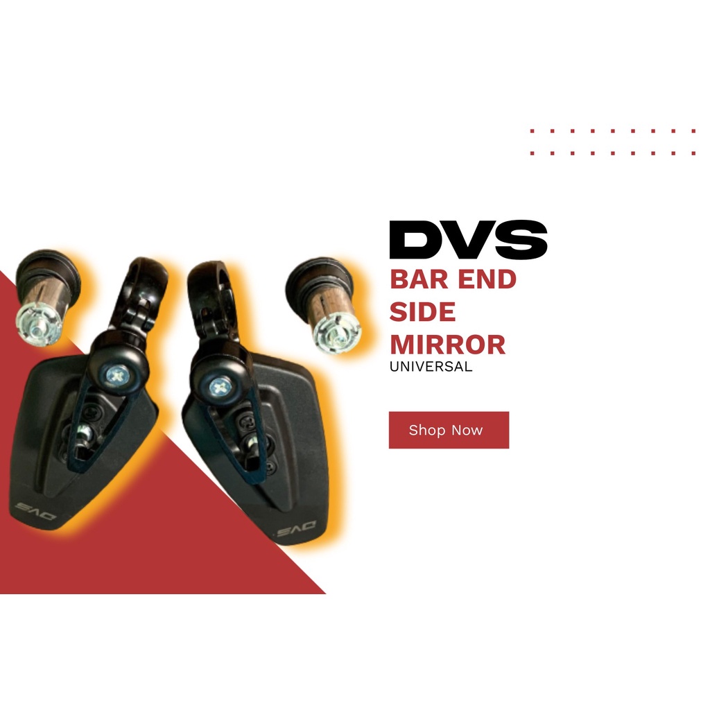 DVS BAR END SIDE MIRROR UNIVERSAL (OTOKLASIKO) | Shopee Malaysia