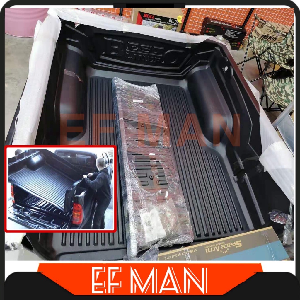 Ada Stock 4x4 Rear Cover Bed Liner Single Cab Double 2 4 Door Hilux ...