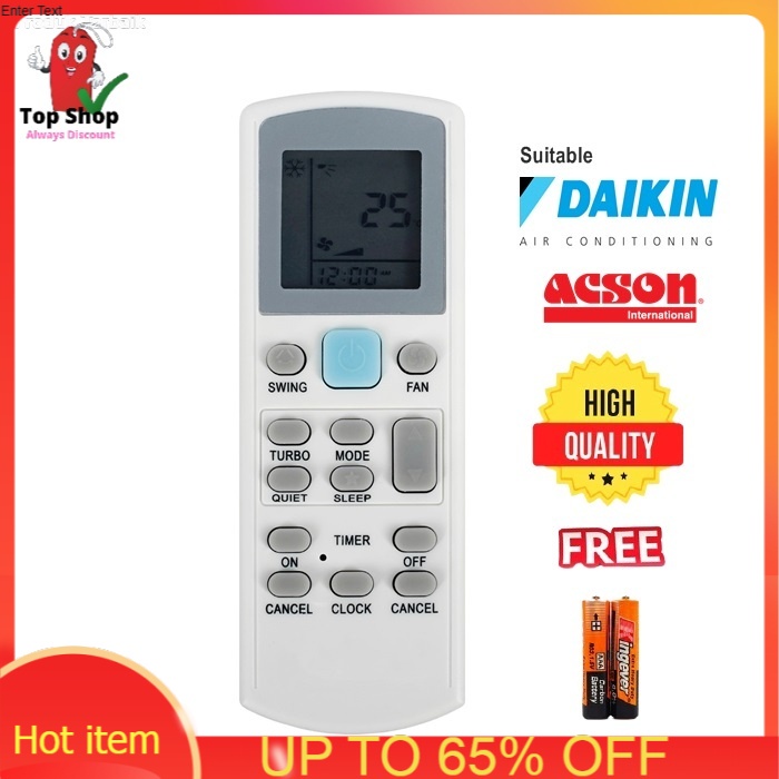 🔥 🔥 🔥 READY STOCK🔥 🔥 🔥NEW DAIKIN ACSON Aircon Air Conditioner Remote ...