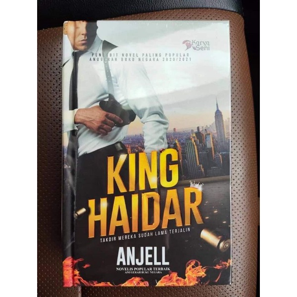 🎀READY STOCK🎀 NOVEL KING HAIDAR KARYA ANJELL (HARD COVER) | Shopee Malaysia