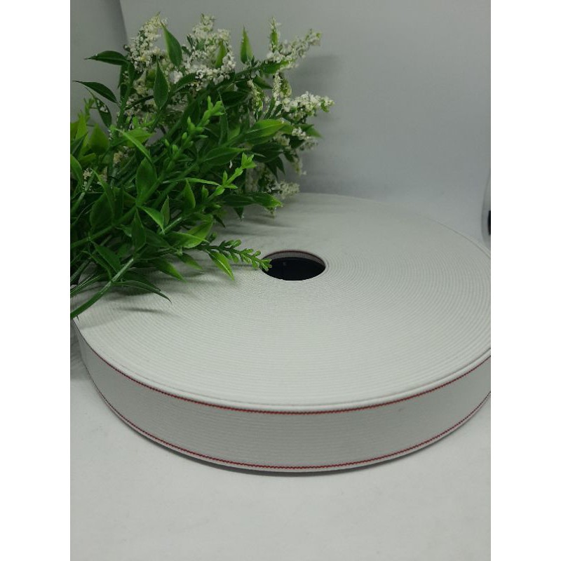 Elastic Braid / Getah Pinggang / Getah Kain (1"/0.75"/0.5") | Shopee ...