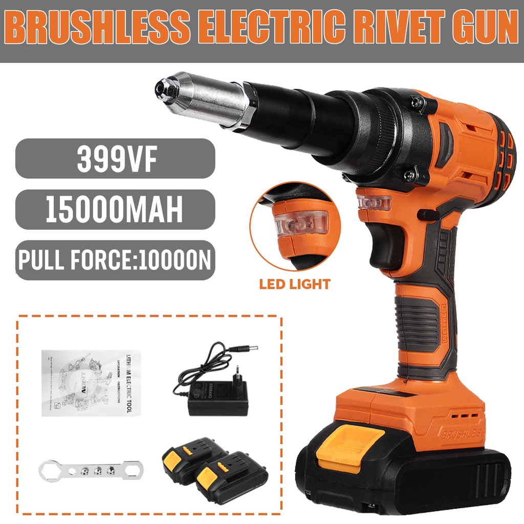 10000 N Cordless Electric Rivet Guns Cordless Rivet Nut Guns Drill ...