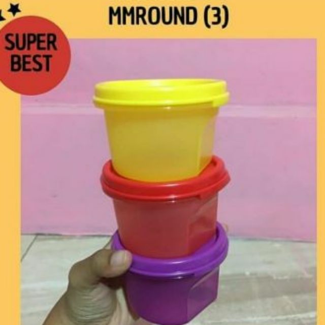 Tupperware modular mate round 200ml (3pcs) | Shopee Malaysia