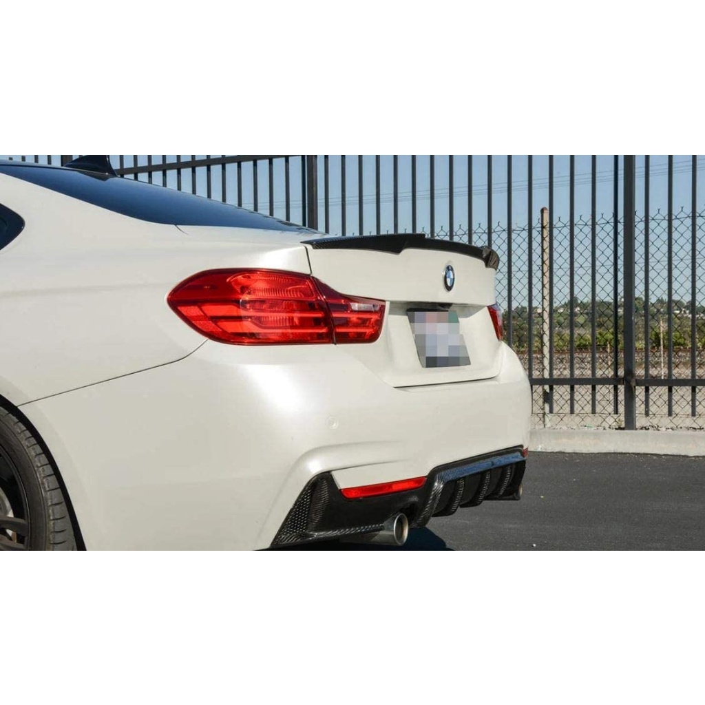 BMW F32 4 series M4 M sport performance rear boot trunk ducktail lip spoiler bodykit body kit ...