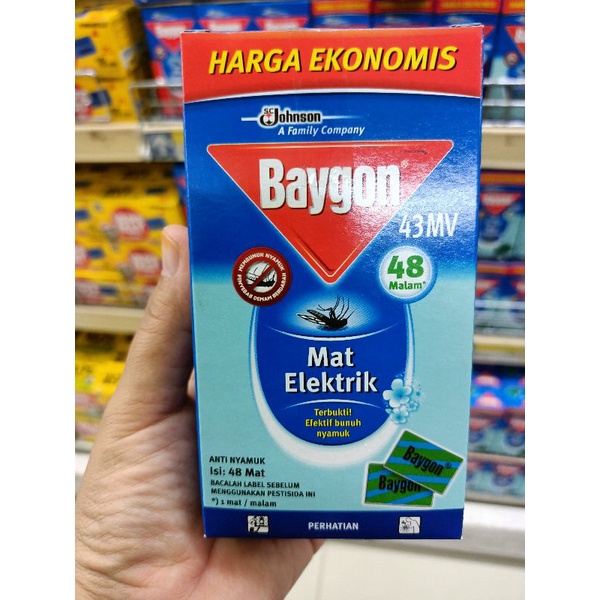 Baygon Electric Mat Contents 48 - Anti Mosquito | Shopee Malaysia
