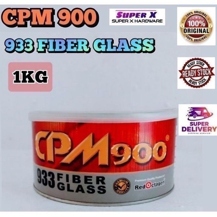 🔥CPM900 933 SIMEN FIBERGLASS KERATA 1KG 2K CAT🔥 | Shopee Malaysia